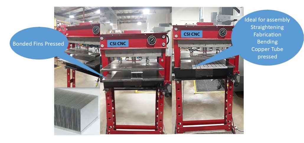 Hydraulic Press - Heatsinks